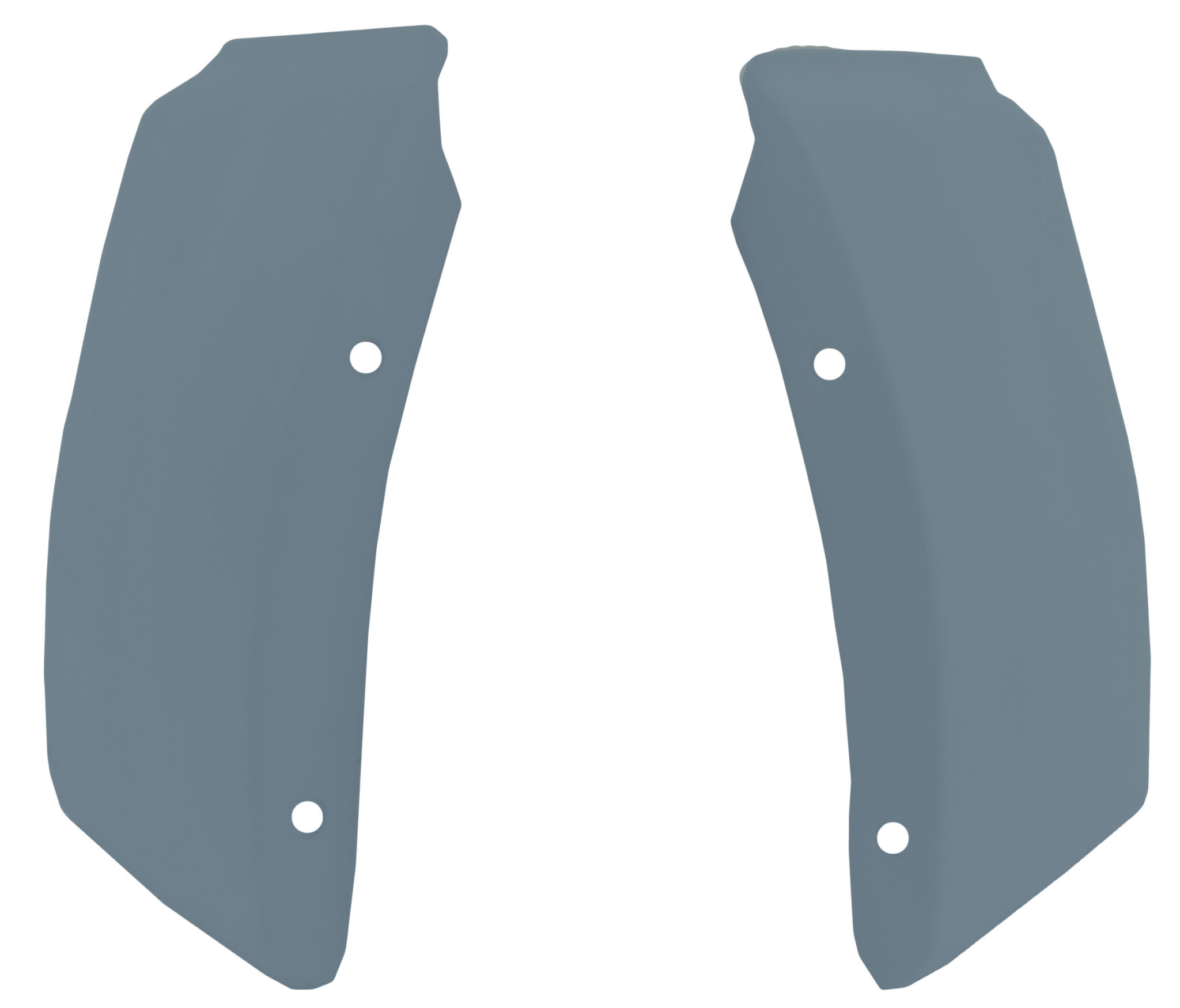 1986-1990 Oldsmobile 88/98 Rear Quarter Panel Filler Set Bumper Fillers ...
